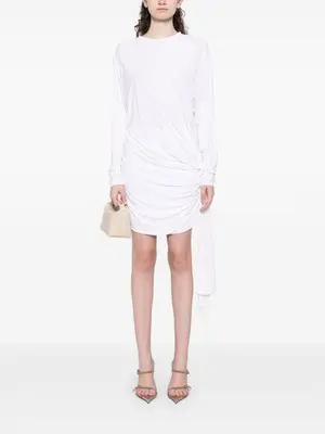 Christopher Esber Side Cowl Drape Extension Dress