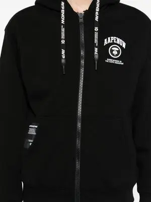 AAPE BY *A BATHING APE® Logo-patch Hooded Jacket