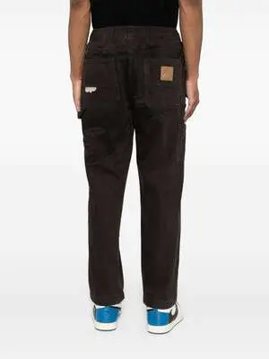 AAPE BY *A BATHING APE Logo Patch Straight-leg Trousers