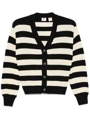 LEVI'S Striped Knit Cardigan