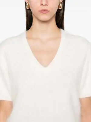 LISA YANG Lovisa Knitted Top - Neutrals