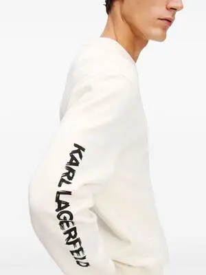 Karl Lagerfeld Ikon Sweatshirt - White