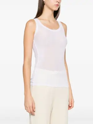 American Vintage Massachusetts Tank Top - White