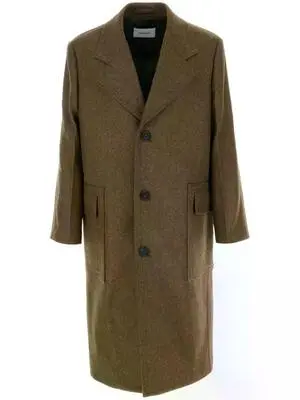 Ferragamo Notched Lapel Coats For Men
