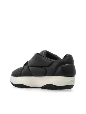 Dsquared2 Quilted Leather Flatform Sneakers