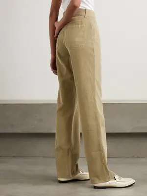 FORTELA Juniper Cotton-corduroy Pants - Green