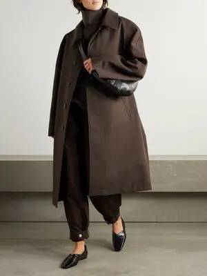 LEMAIRE Gabardine Tailored Coat