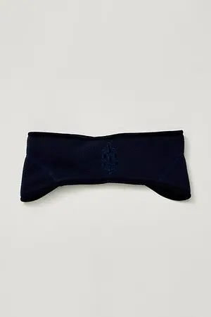 Free People Fleece Ear Warmers - Navy