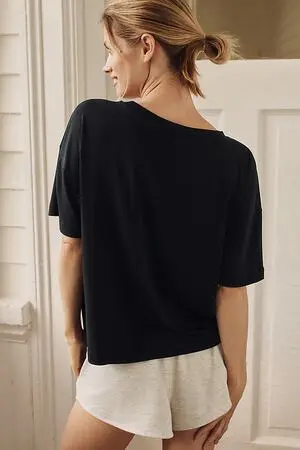 Eberjey Gisele Everyday Tee - Black