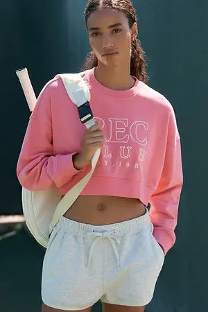 P.E Nation Rally Crop Sweatshirt