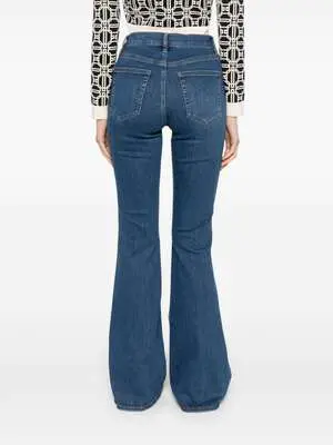 FRAME Le High Flare Jeans - Blue