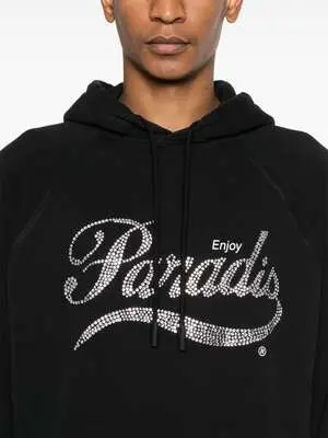 3.PARADIS Crystal-logo Hoodie