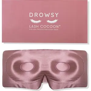 DROWSY SLEEP CO. Eyelash Protecting Sleep Mask Damask Rose