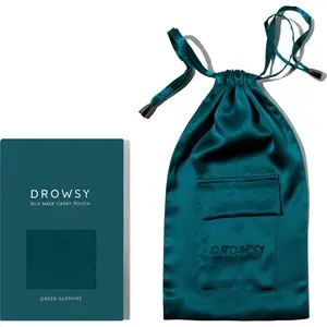 DROWSY SLEEP CO. Silk Carry Pouch - Pistachio