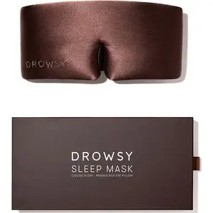 DROWSY SLEEP CO. Silk Sleep Mask - Cocoa Glow