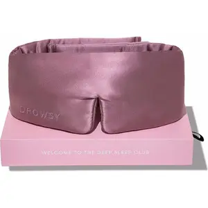 DROWSY SLEEP CO. Silk Sleep Mask - Damask Rose