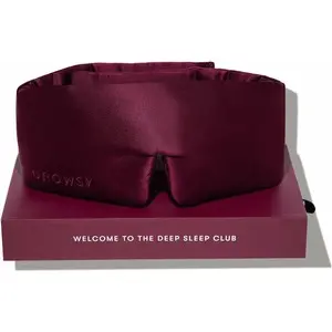 DROWSY SLEEP CO. Silk Sleep Mask - La Vie En Rouge