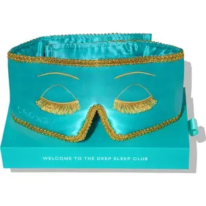 DROWSY SLEEP CO. Silk Sleep Mask - Turquoise