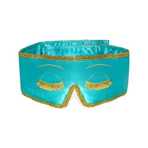 DROWSY SLEEP CO. Silk Sleep Mask - Turquoise