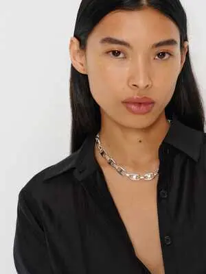 REFORMATION Coco Mariner Chain - Silver