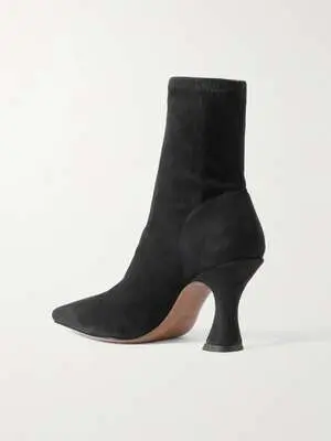 NEOUS Ran Stretch-suede Ankle Boots - Black