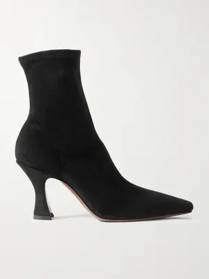 NEOUS Ran Stretch-suede Ankle Boots - Black