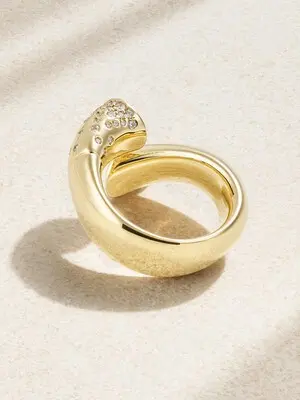 TABAYER Oera Large 18-karat Diamond Ring - Gold
