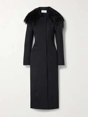 16Arlington Alotta Shearling-trimmed Coat