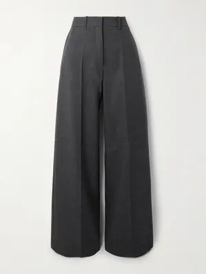 Givenchy Wool Wide-leg Trousers