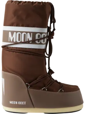 Moon Boot Icon Paneled Snow Boots Brown