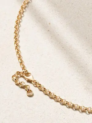 L’ATELIER NAWBAR Warrior Princess Diamond Pendant Necklace