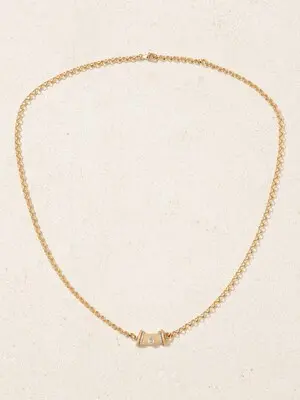 L’ATELIER NAWBAR Warrior Princess Diamond Pendant Necklace