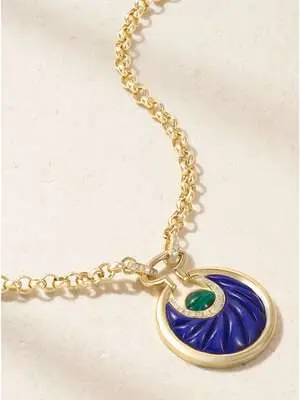 L’ATELIER NAWBAR Circus Moon Multi-stone Necklace