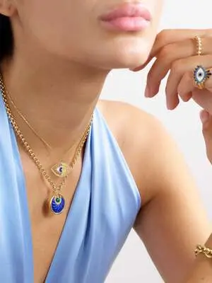 L’ATELIER NAWBAR Circus Moon Multi-stone Necklace