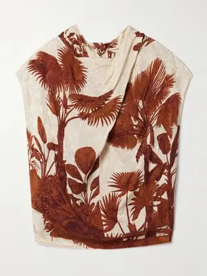 Johanna Ortiz Open Back Blouses