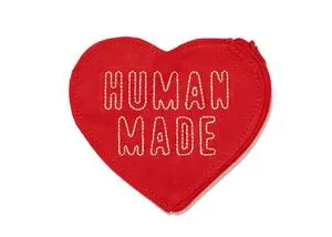 HUMAN MADE Heart Bank Pouch - Red