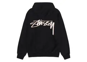 StÜssy Stussy X Our Legacy Work Shop Drop Shadow Hoodie - Black