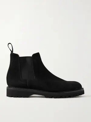 John Lobb Lawry Suede Chelsea Boots