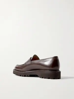 John Lobb Lopez New Standard Penny Loafers - Brown