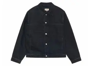 StÜssy Denim Trucker Jacket - Black