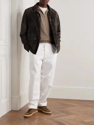 VALSTAR Paul Padded Suede Jacket