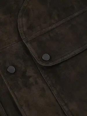 VALSTAR Paul Padded Suede Jacket