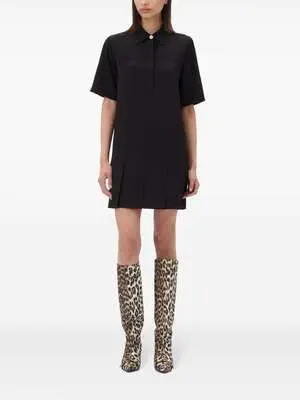 GANNI Twill Mini Dress