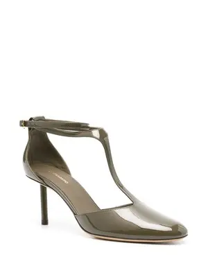 FERRAGAMO 75mm Patent Leather Pumps