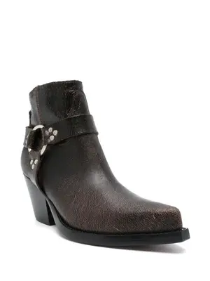 SONORA 70mm Jalapeno Belt Biker Boots