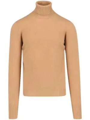 DRUMOHR Roll-neck Cashmere Sweater - Neutrals
