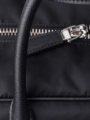 Prada Logo-plaque Duffle Bag