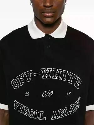 Off-White Logo-detail Polo Shirt