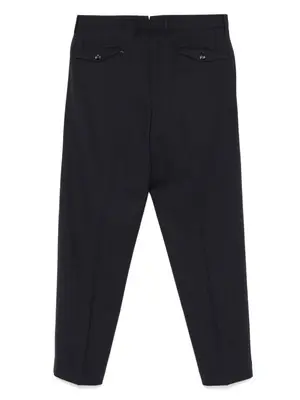 DELL'OGLIO Pleated Tailored Trousers - Blue