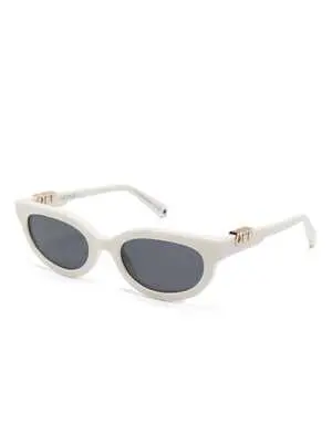 Off-White Sparks Sunglasses - 0107 White - Dark Grey